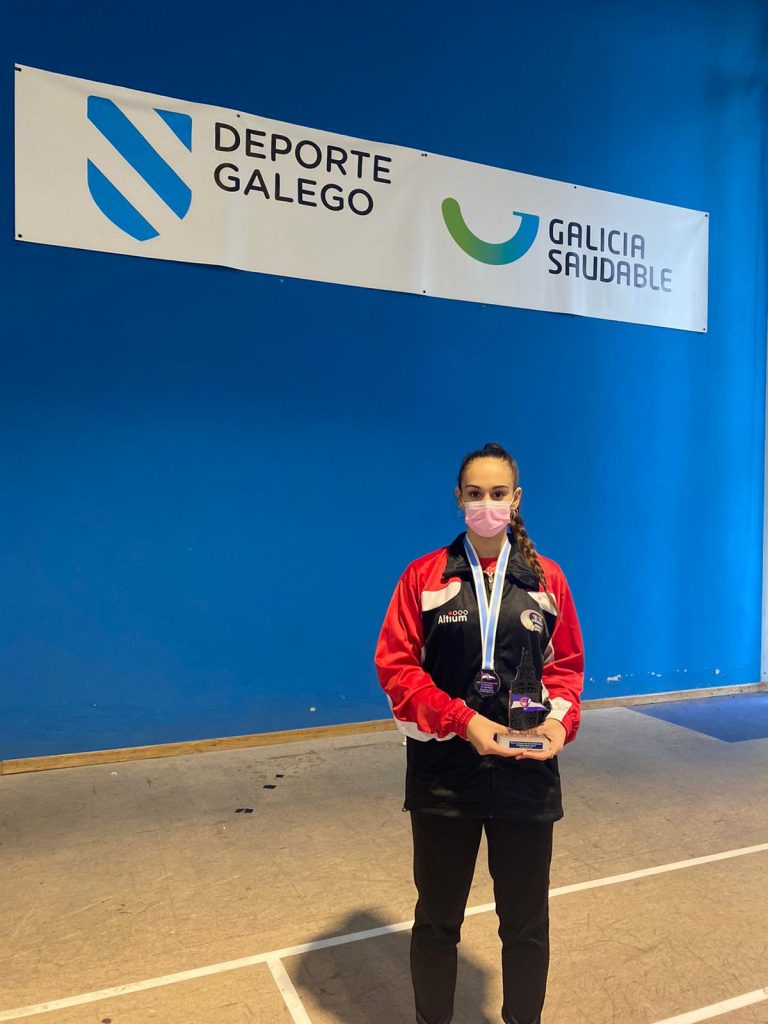 María Ojeda obtiene el oro y el bronce en tierras gallegas – Federación ...